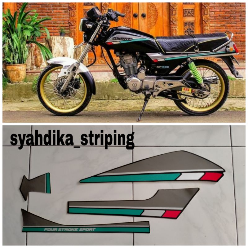 Jual STIKER STRIPING LIS BODY HONDA GL PRO SERIES THN 1992 GL PRO BLACK ...