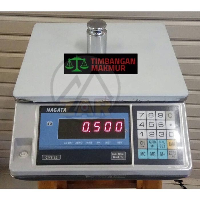 Jual Timbangan Digital Nagata CYT-12 - 6kg x 0.5g | Shopee Indonesia