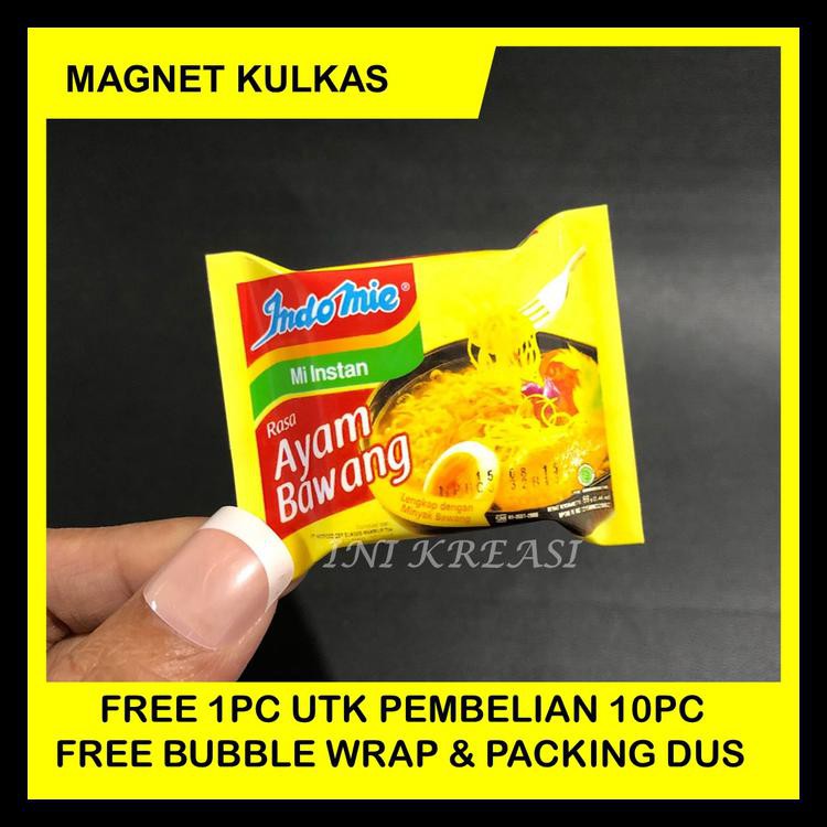Jual MAGNET KULKAS INDOMIE - AYAM BAWANG KODE 720 | Shopee Indonesia