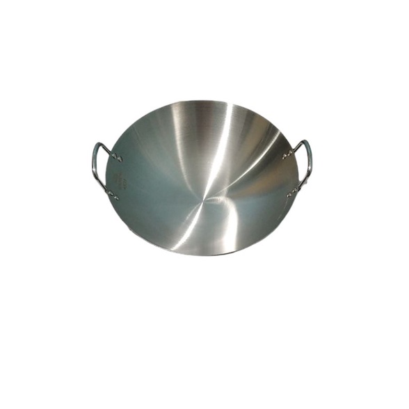 Jual WAJAN STAINLESS GANOM 36 CM KWALI PENGGORENGAN STAINLESS ANTI ...