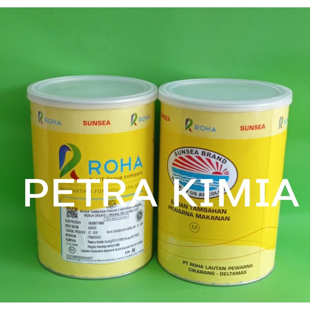 Jual Pewarna Makanan Orange Red Extra 2103 1/2 Kg (Original Roha ...