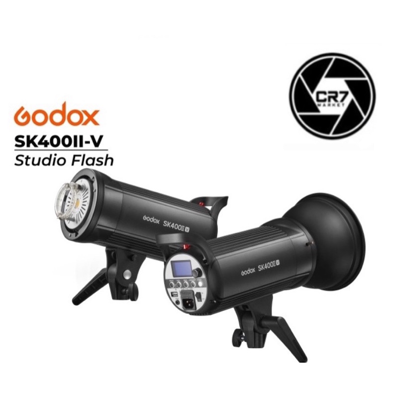 Jual Godox SK400II-V Studio Flash With LED Modeling Lamp SK400II V ...