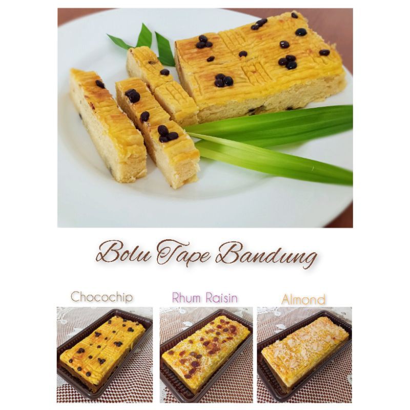 Jual Bolu Tape Bandung Premium - Prol Peuyeum - Prol Tape - Oleh Oleh Bandung super lembut lumer ...
