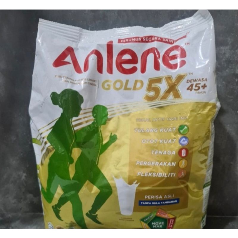 Jual Susu Anlene Gold 1kg Malaysia orang tua / low fat high calsium ...