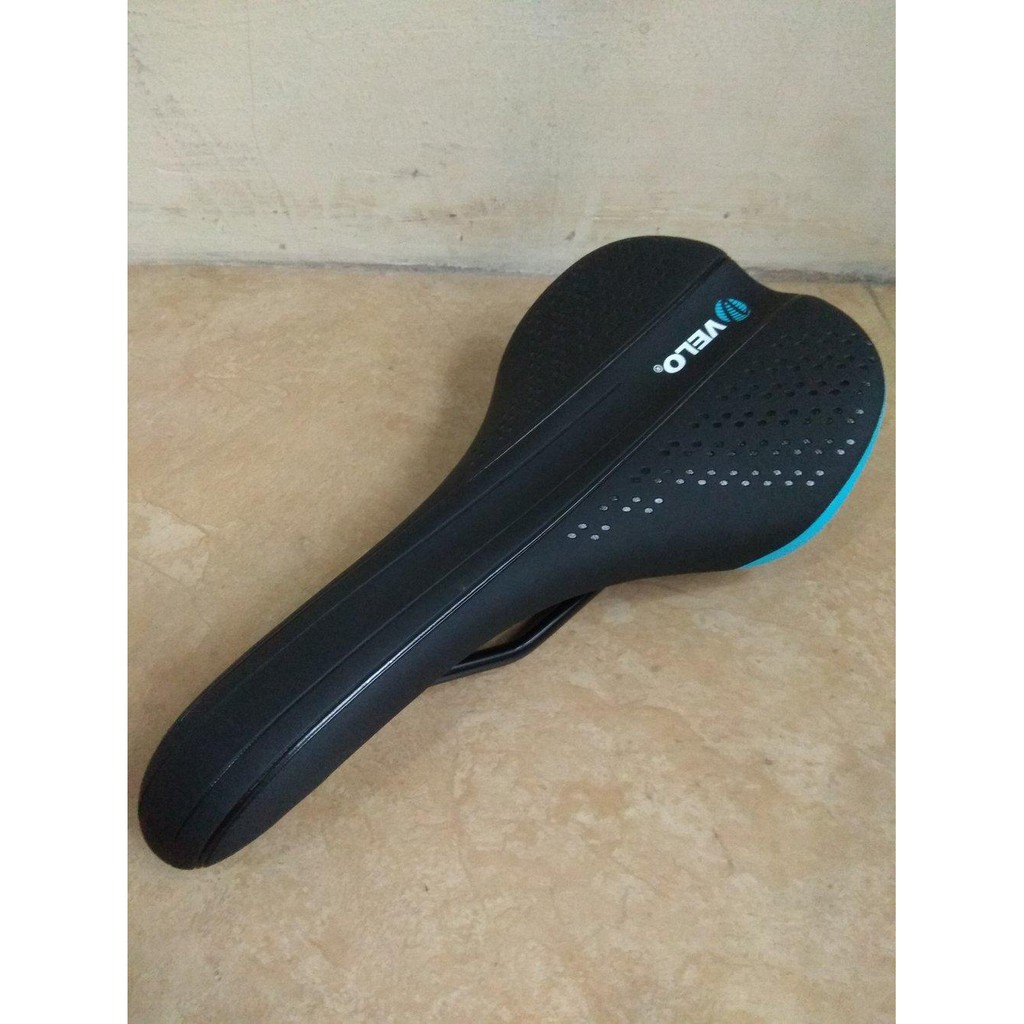 Jual FADA - SADEL VELO atau JOK VELO MTB HITAM LIST BIRU | Shopee Indonesia