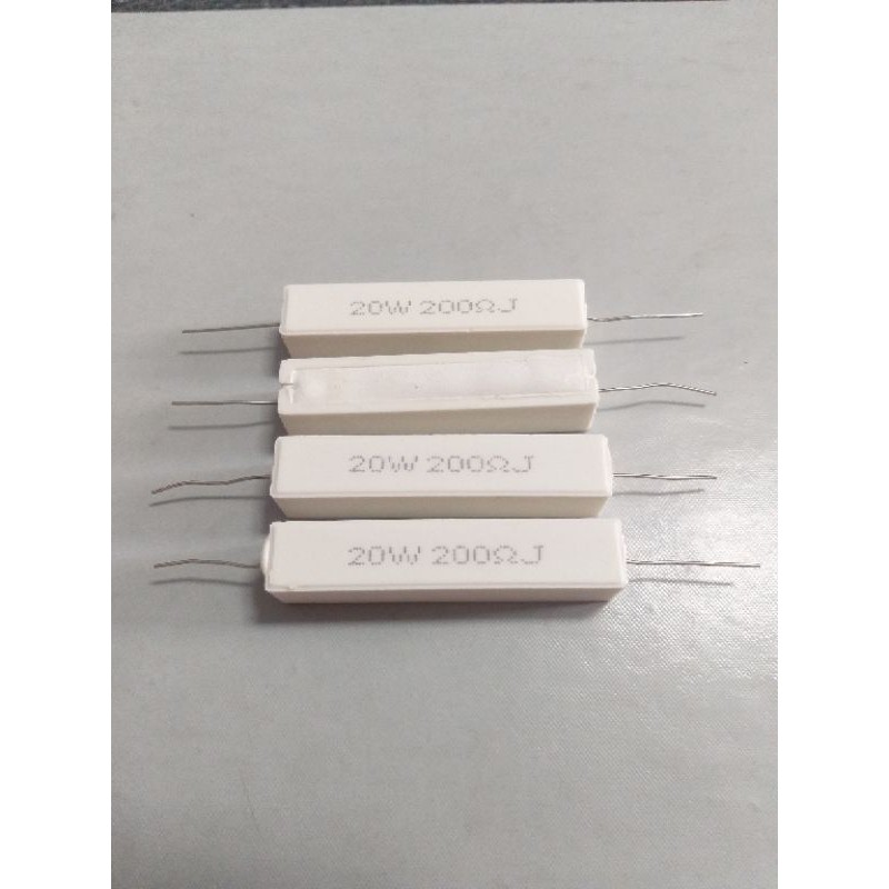 Jual resistor 20 watt 200 ohm | Shopee Indonesia