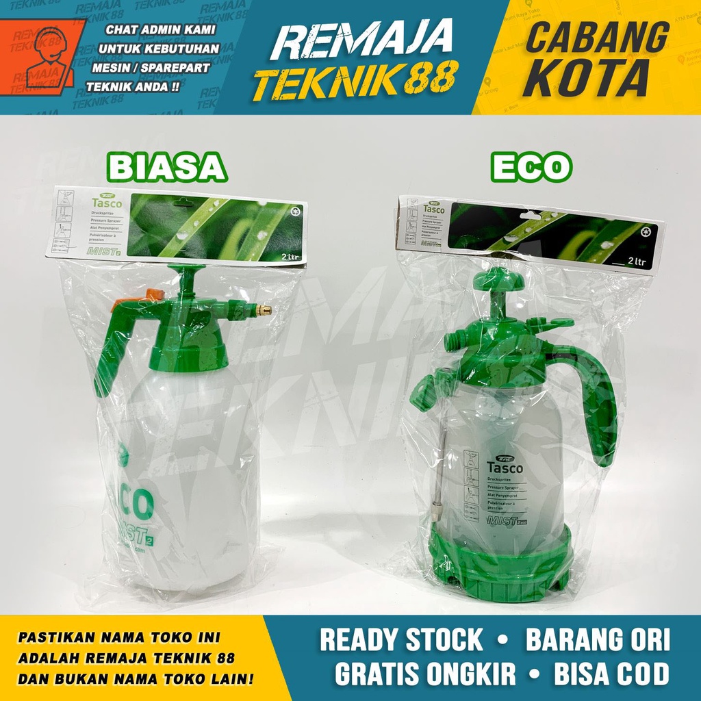 Jual SPRAYER TASCO MIST 2 LITER ECO / ALAT SEMPROTAN TANAMAN HAMA 2 L ...
