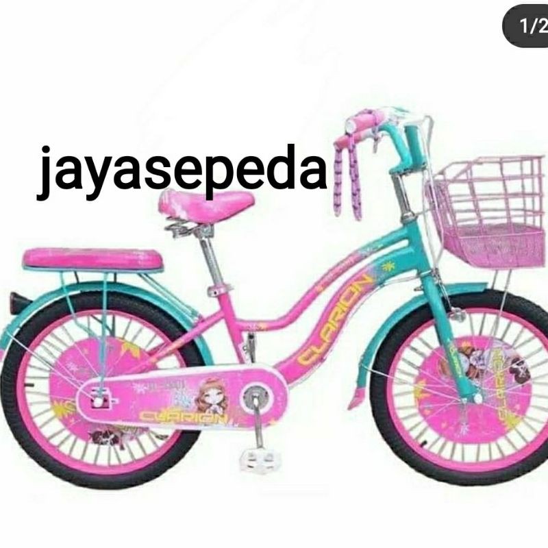 Jual sepeda mini city bike clarion 20 inch gosend | Shopee Indonesia