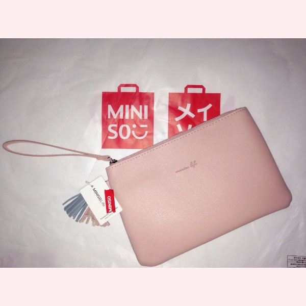 Jual TAS MINISO - pouch dompet miniso original | Shopee Indonesia