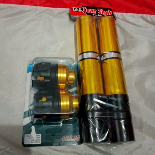 Jual Stok Banyak GCGAJ COVER SHOK SHOCK PLUS JALU AS RODA DEPAN MATIC ...