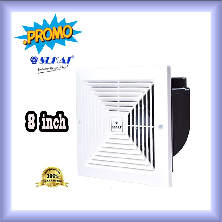 Jual Exhaust fan 8 in Mvf 893 kipas angin hisap Sekai/exos fan/kipas ...