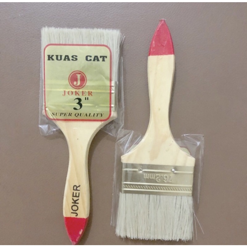 Jual koas cat 1” 1 1/2” 2” 2 1/2” 3” 4” / kuas cat tembok / kuas ...