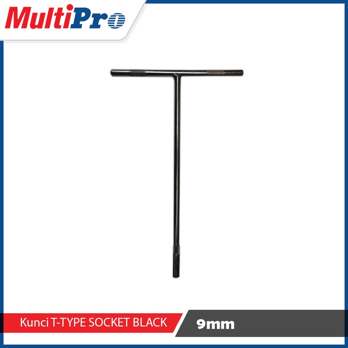 Jual MULTIPRO T-Type Socket Wrench (Black)/PERKAKAS size 9mm | Shopee ...