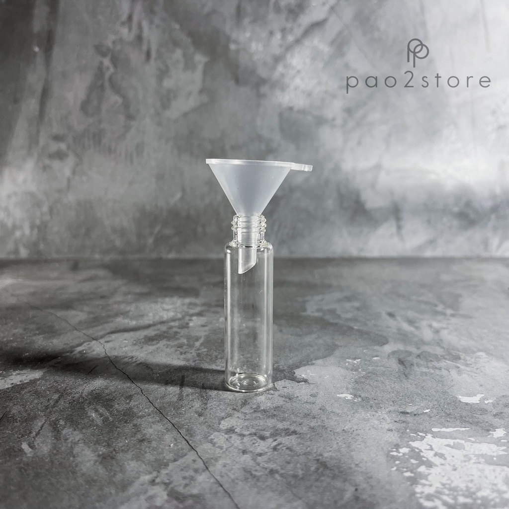 Jual Corong Mini Plastik Transparan / Funnel untuk Essential Oil Botol ...