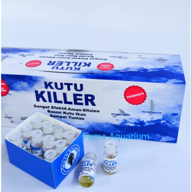 Jual Kutu Killer Obat Kutu Khusus Ikan Hias Mas koki, Koi, Arwana ...