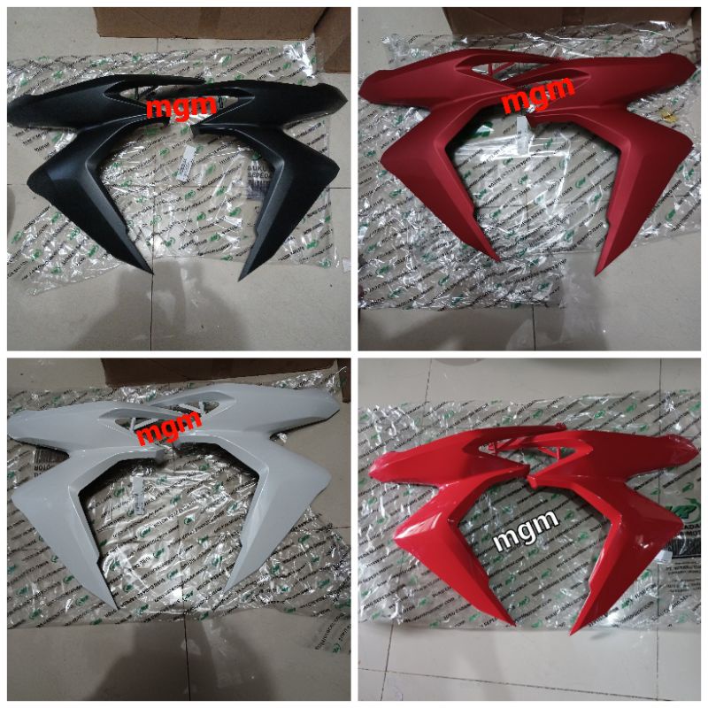 Jual COVER SAYAP DEPAN KANAN KIRI VARIO 125 150 LED ESP NEW HITAM DOFF ...