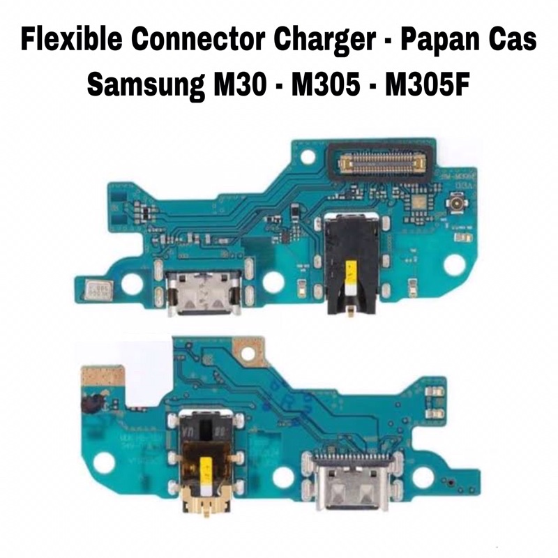 Jual FLEXIBLE KONEKTOR SAMSUNG M30 / M305 CAS CHARGER MIC HF / FLEX CON ...