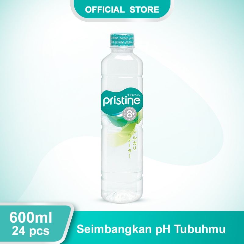 Jual Pristine Air Mineral 8+ Btl 600ml PER PCS ECER barcode 8999510785465 | Shopee Indonesia