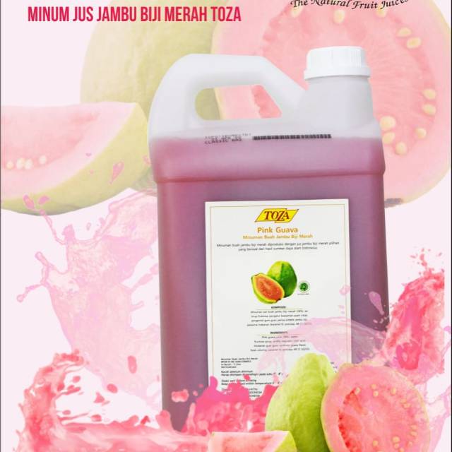 Jual Toza Jus Minuman Segar Sirup kemasan 5 liter Jus Hotel Syrup Aneka ...
