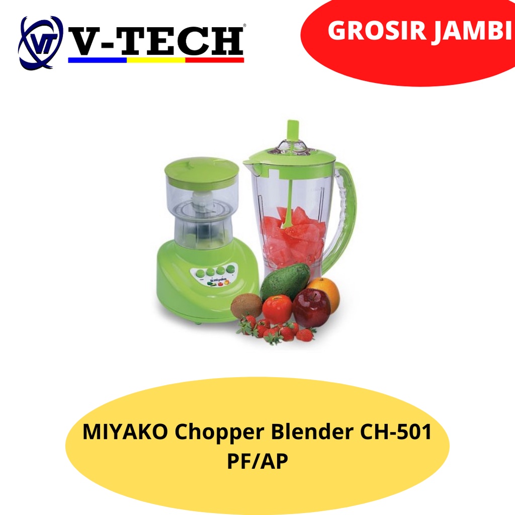 Jual CHOPPER BLENDER MIYAKO CH-501PF/AP (PELUMAT) | Shopee Indonesia