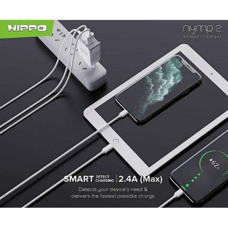 Jual Charger Hippo Nymp Smart | Shopee Indonesia