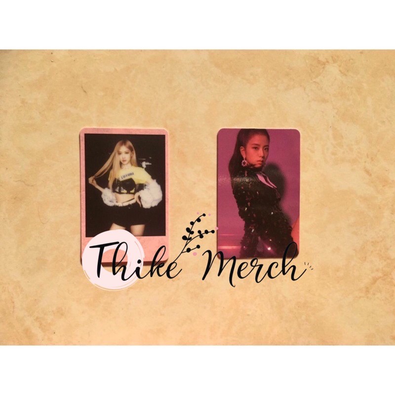 Jual Official Photocard Blackpink Rose KTL | Shopee Indonesia