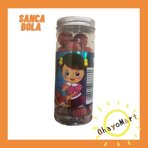 Jual Permen Haw Flakes Bola / Permen Sanca Bola / Sanca Toples 220g ...