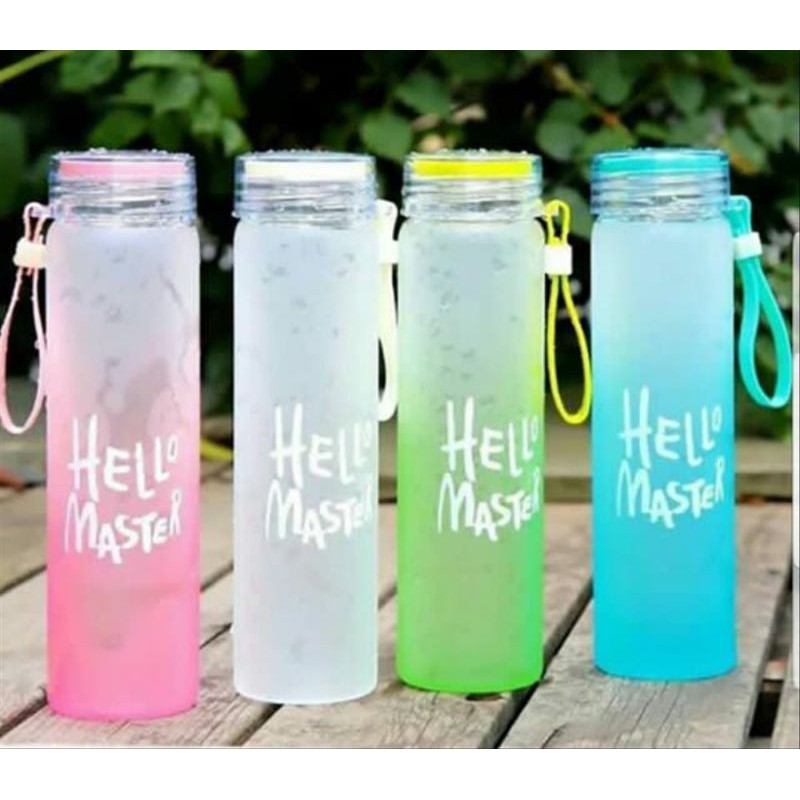 Jual BOTOL KACA HELLO MASTER | Shopee Indonesia