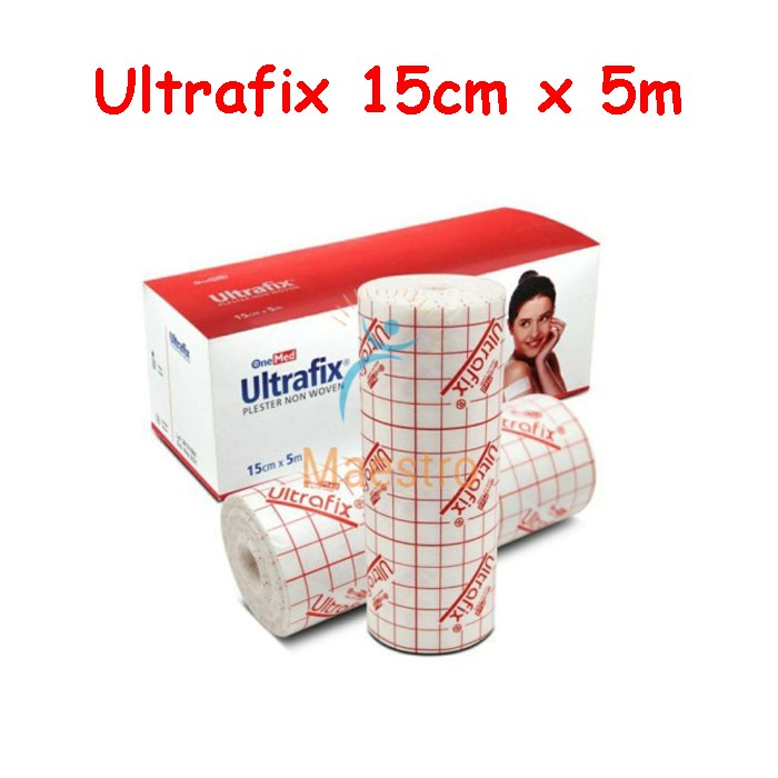 Jual Ultrafix Onemed 15cm x 5m Plester Luka Non Woven 15 cm x 5 meter | Shopee Indonesia
