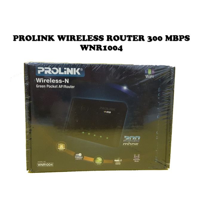 Jual Prolink Wireless Router 300 Mbps Wnr1004 Shopee Indonesia