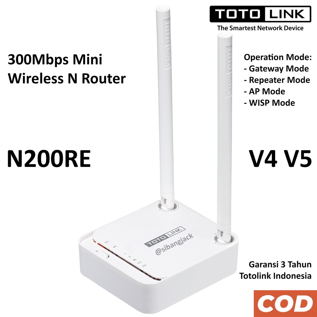 Jual Totolink N200re N Wireless Router Gateway Repeater Extender Access