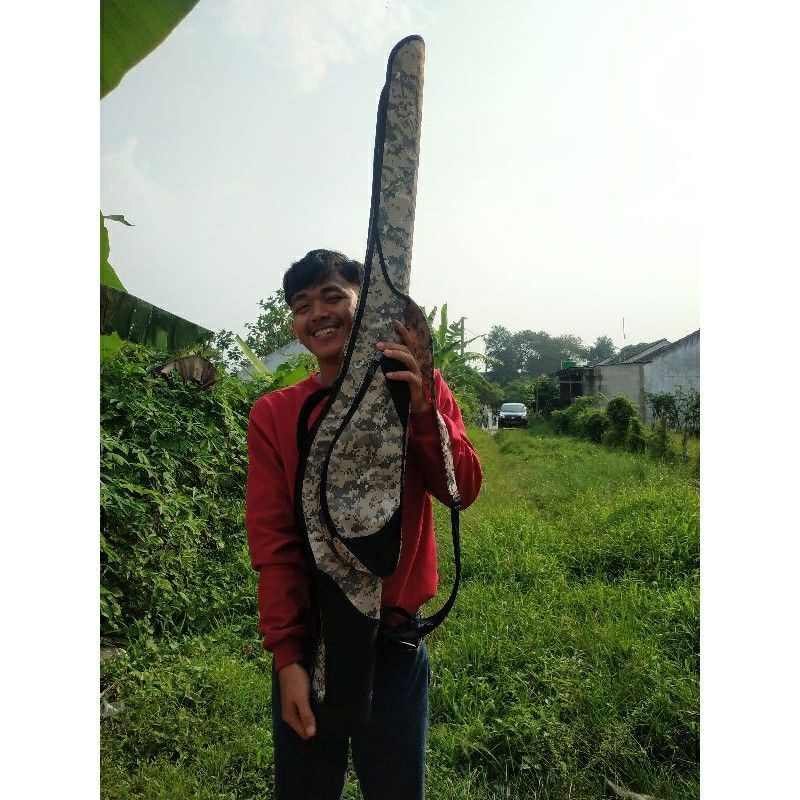 Jual tas joran pancing double 80 cm - 200 cm hard case (fiber+mangkuk ...