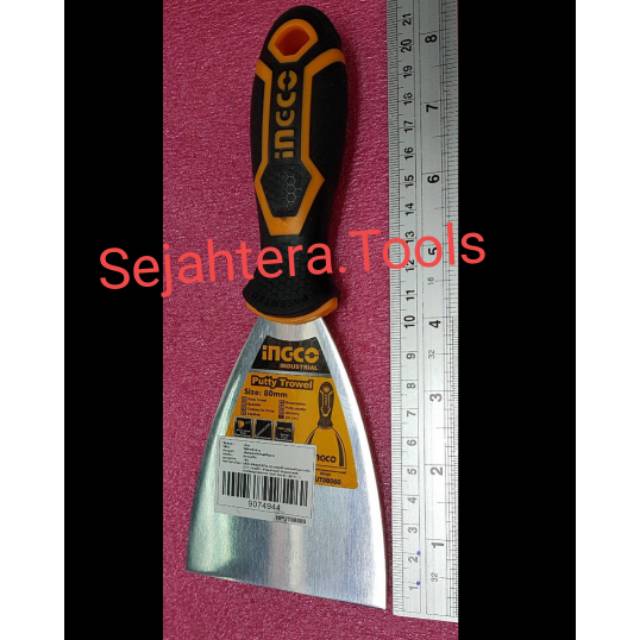 Jual Kape Plat Besi Gagang 80mm INGCO HPUT08080 Alat Kerok Pengerok ...