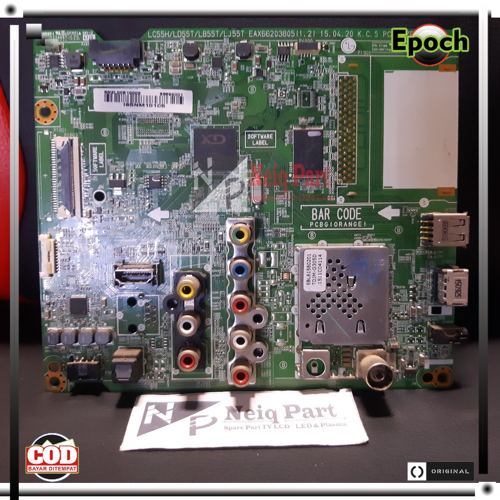 Jual Mb Mobo Mainboard TV LG 42LF561 - Mpeg Micom Modul Motherboard Model Tipe TV LG 42LF561 ...
