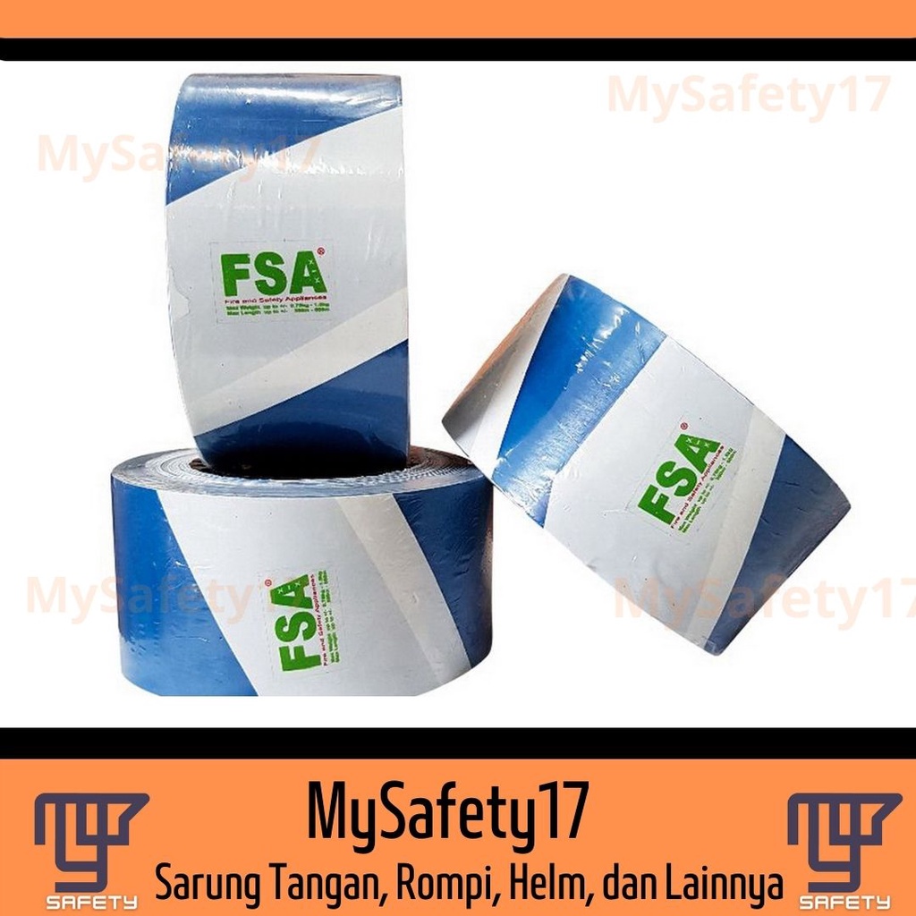 Jual Police Line Garis Polisi Barricade Biru Putih 3"x300mtr Alat ...