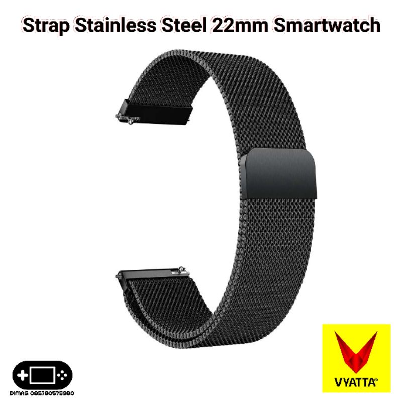 Jual Strap Stainless Steel 22mm Vyatta Fitme One New 2022 XPS XP ...