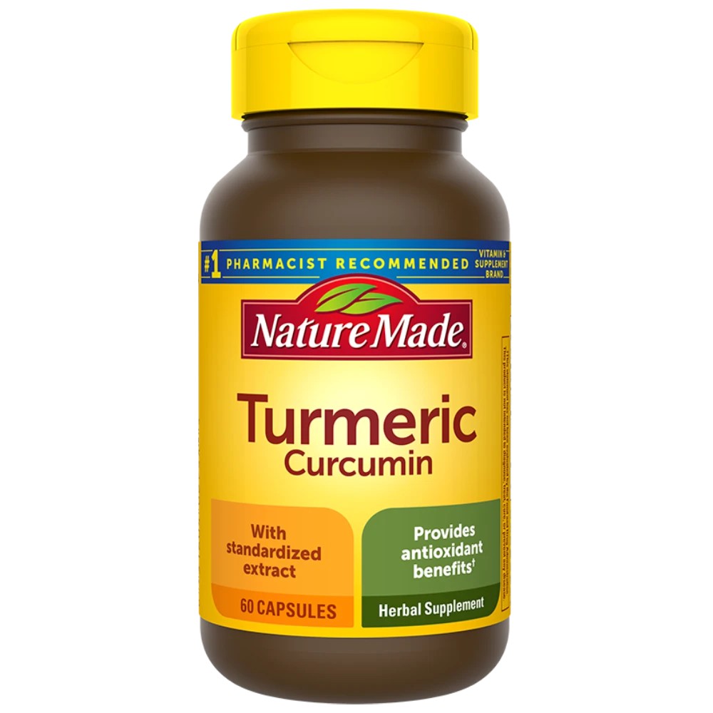 Jual Nature Made Turmeric Curcumin 500mg, 60 Capsules | Shopee Indonesia