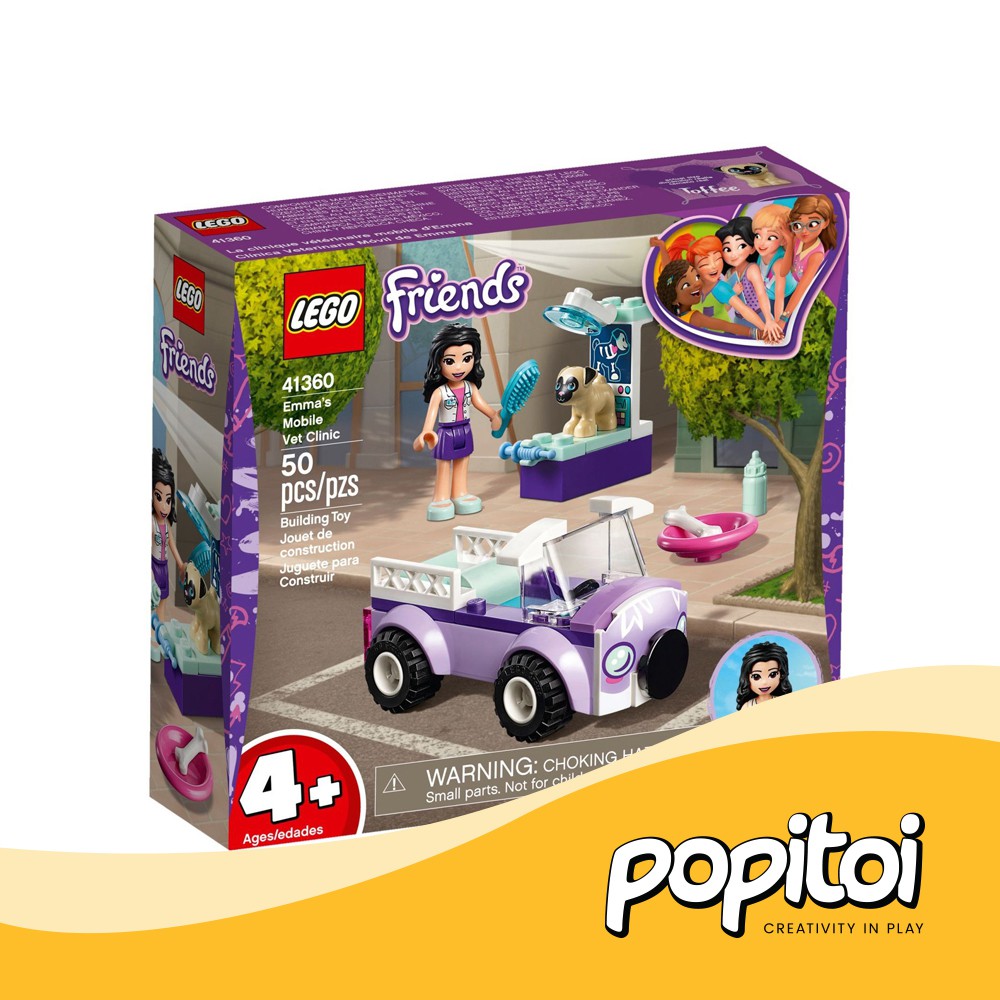 Jual LEGO Friends 41360 Emma's Mobile Vet Clinic | Shopee Indonesia
