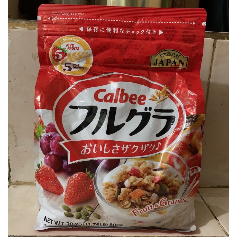 Jual Calbee Granola Cereal 800 gr | Shopee Indonesia