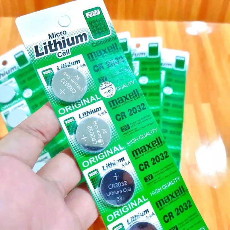Jual Baterai CR 2032 - Baterai Kalkulator Cmos Cpu | Shopee Indonesia