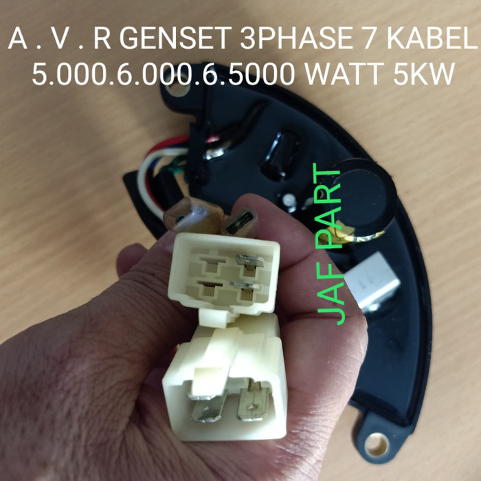 Jual AVR GENSET 7 KABEL 3 PHASE 5KW | Shopee Indonesia
