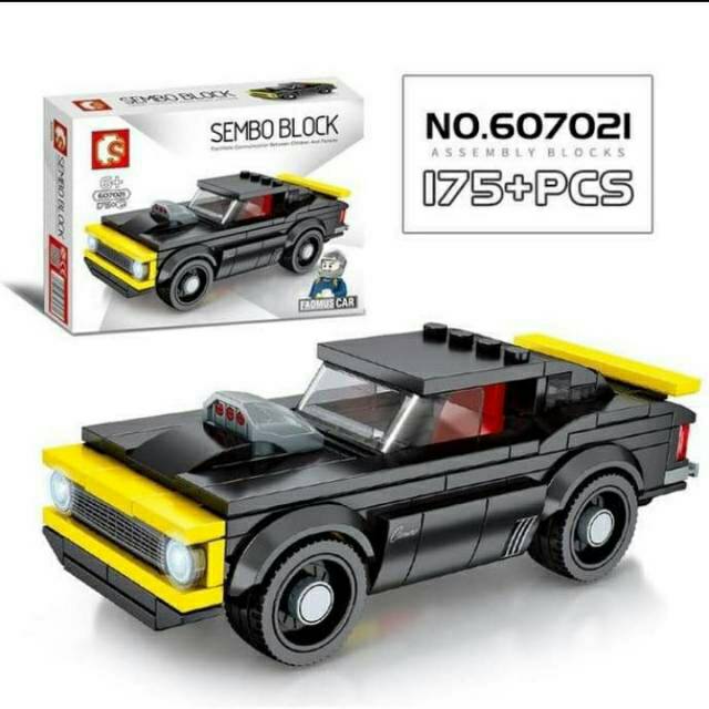 Jual SEMBO BLOCK FAMOUS CAR 607021 | Shopee Indonesia