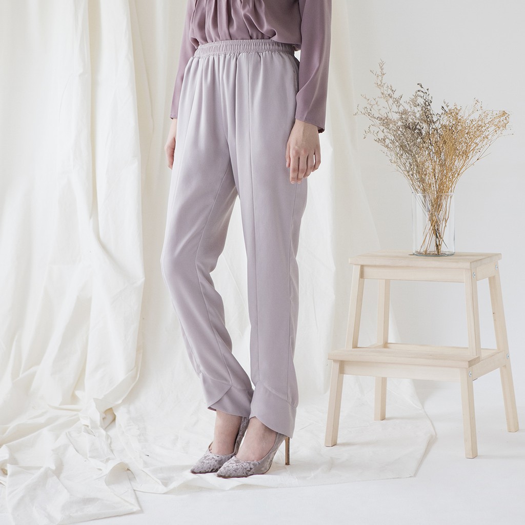 Jual Aska Label - White Lilac Atiya | Shopee Indonesia