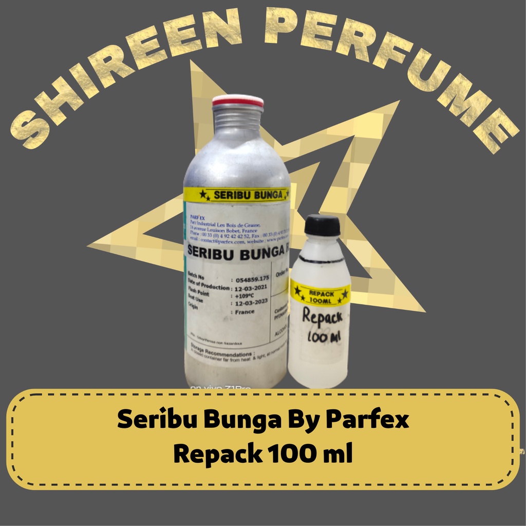 Jual SERIBU BUNGA by PARFEX 100 ML REPACK | Shopee Indonesia