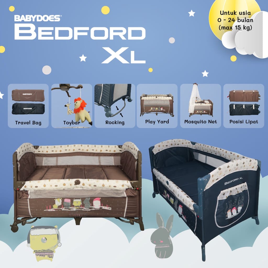 Jual Box BabyDoes BD 17918 Bedford XL / Box Baby / Tempat Tidur Bayi ...