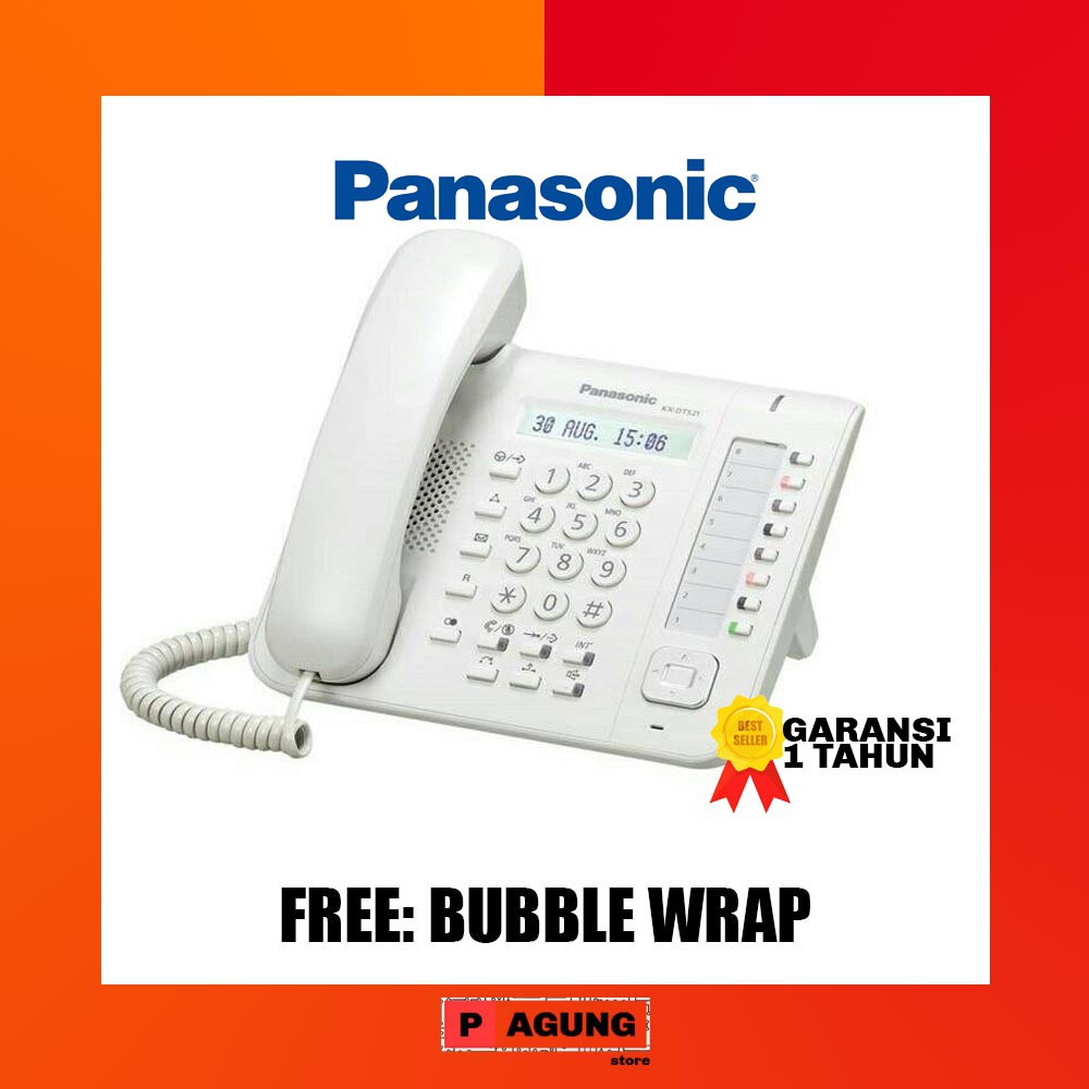 Jual Telepon Digital Panasonic KX - DT521 PABX - Putih | Shopee Indonesia