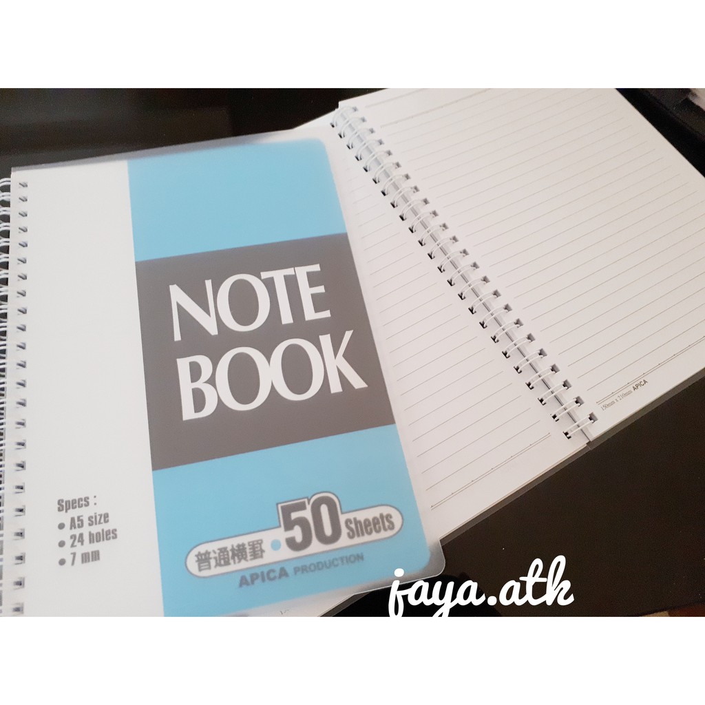 Jual Notebook - Buku Tulis - Buku Catatan A5 50 dan 100 lembar | Shopee ...