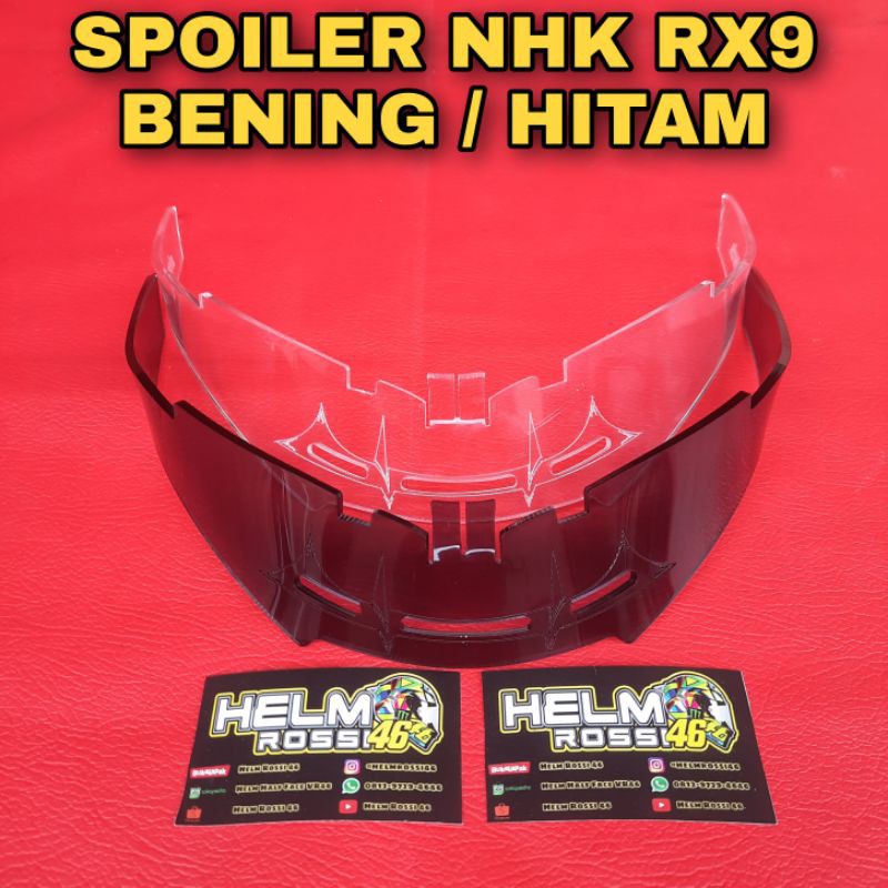 Jual SPOILER KYT R10 RC7 K2 RIDER VENDETTA FALCON DJ MARU NHK R6 R1 GP ...