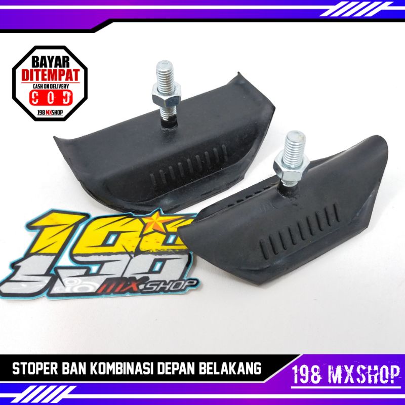 Jual STOPER BAN KOMBINASI DEPAN BELAKANG / RIM LOCK STOPPER TRAIL KLX ...