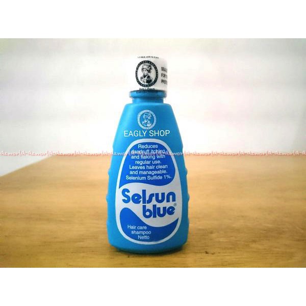 Jual Selsun Blue Biru 120ml Shampoo Ketombe Selsan Blu Biru Sel Sun ...